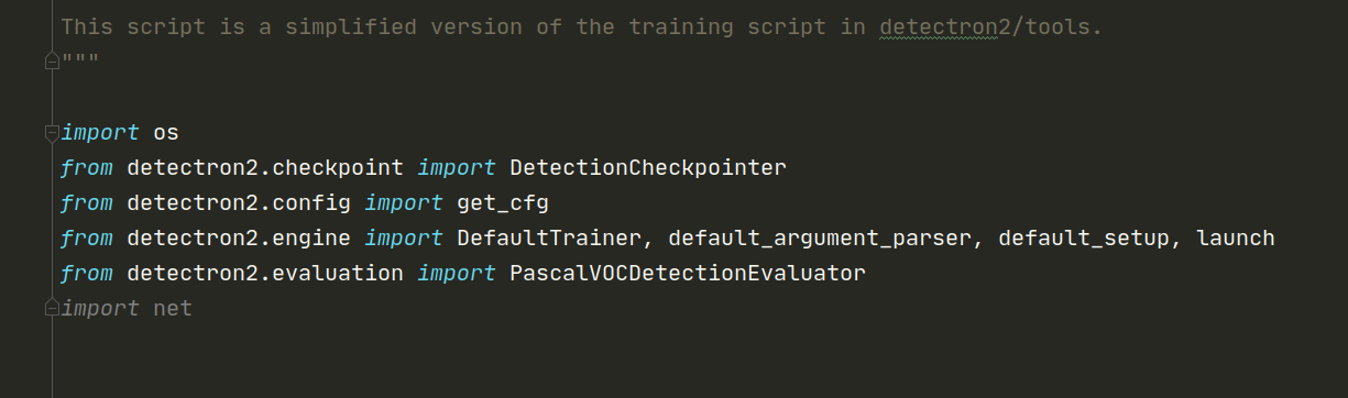 detectron2学习:KeyError: “No object named ‘XXXXX‘ found in ‘BACKBONE‘ registry!“_no object named ...