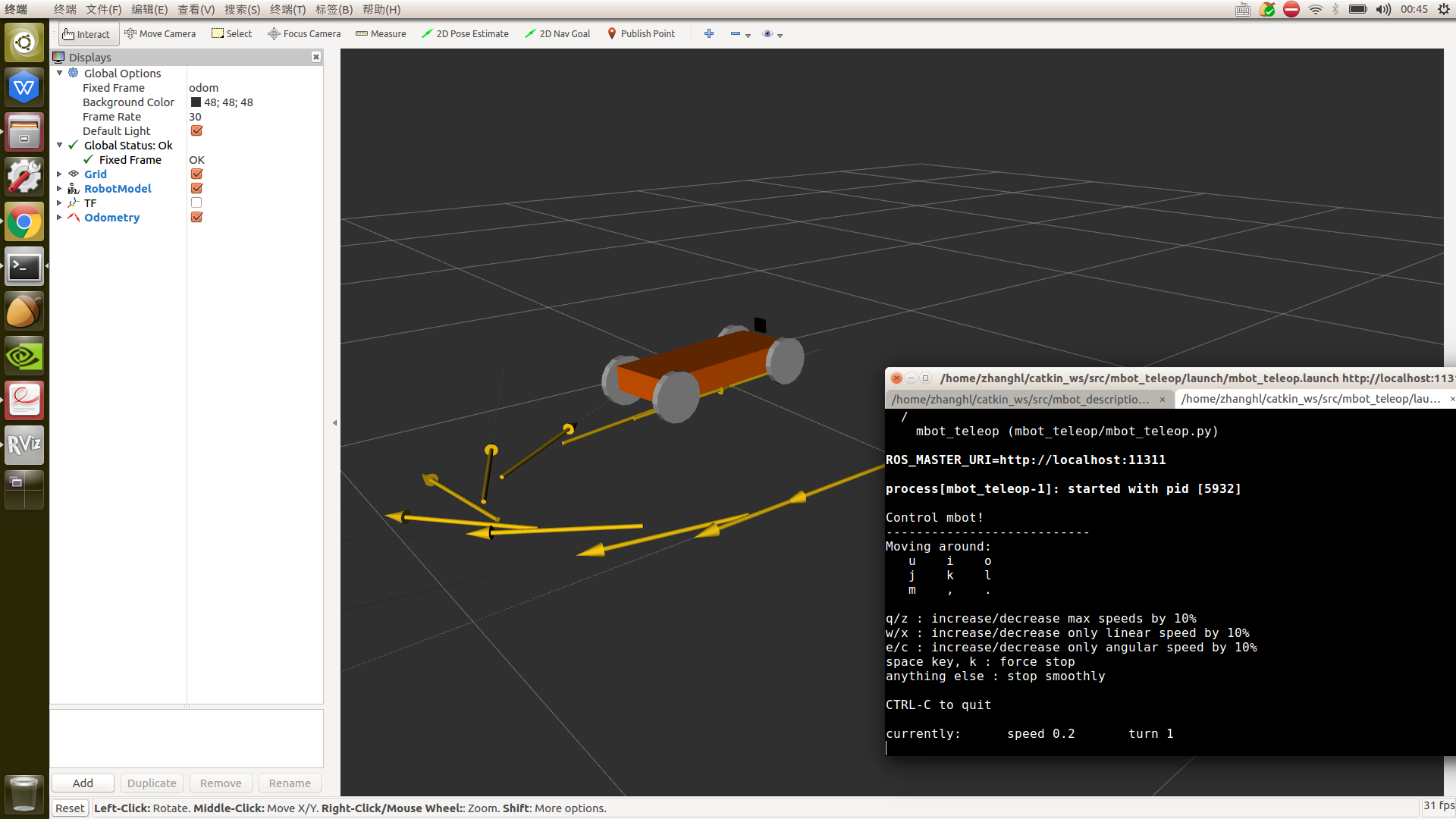 ROS进阶---ArbotiX + rviz功能仿真_ros arbo-CSDN博客