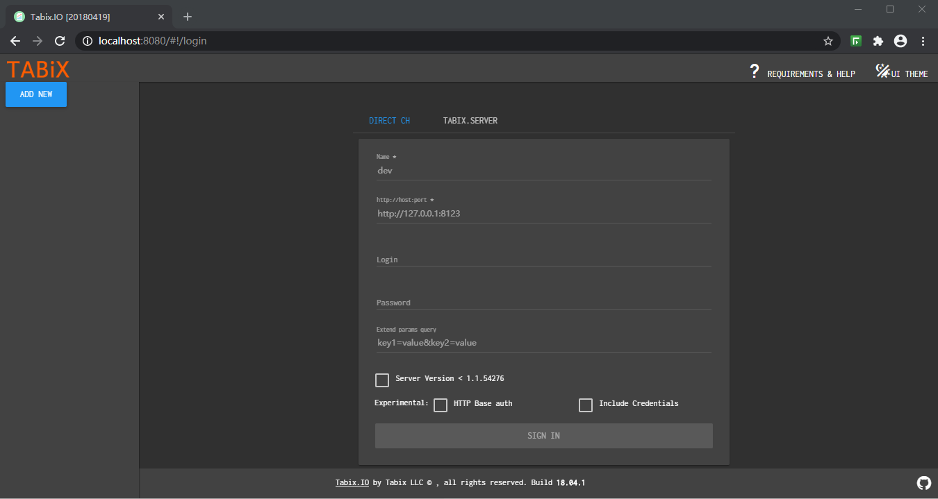 ClickHouse的可视化工具Tabix-CSDN博客