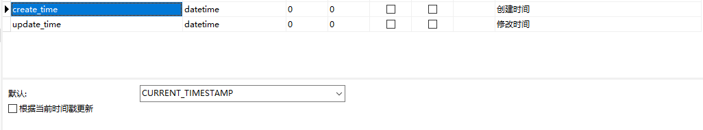 MySQL设置动态的创建时间(create_time)和修改时间(update_time)_mysql 字段createtime是什么时候出现的-CSDN博客