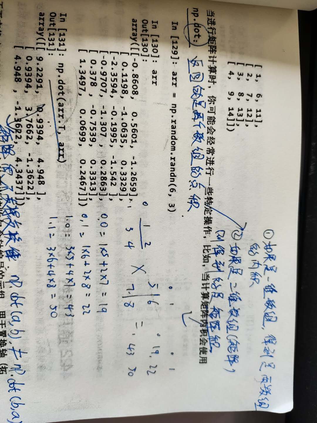 Numpy中 Transpose和swapaxes函数以及t属性 数组转置和换轴numpy T Csdn博客 