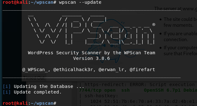 记录下wpscan的升级_wpscan升级-CSDN博客