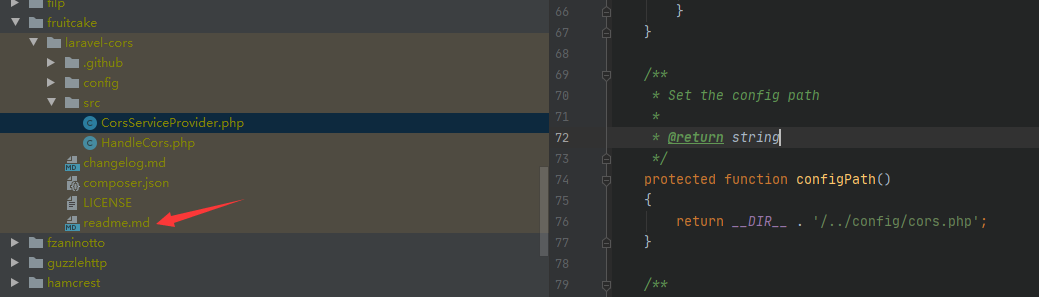 Laravel70全局跨域设置 Corsphp 掌握流程记录 使用phpstorm开发器laravel Corsphp Csdn博客