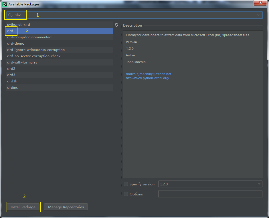 PyCharm安装xlrd_pycharm xlrd-CSDN博客