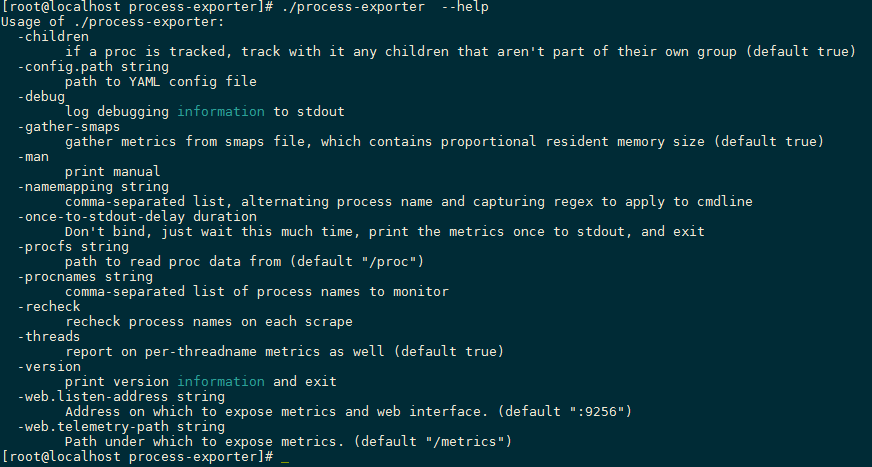 Prometheus监控平台配置process-exporter_process-exporter 修改端口-CSDN博客