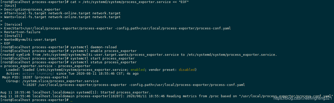 Prometheus监控平台配置process Exporterprocess Exporter 修改端口 Csdn博客