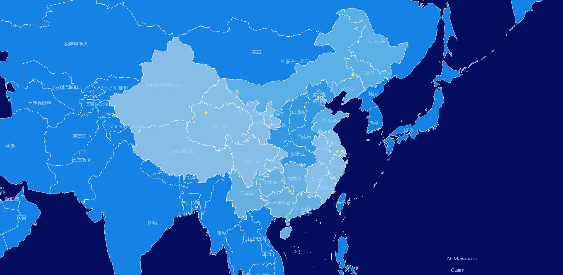 echarts 自定义世界地图（含中国地图省份数据）_echarts 世界地图数据-CSDN博客