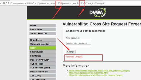 Dvwa csrf之low、medium、high级别漏洞实战_csrff初级中级高级漏洞-CSDN博客