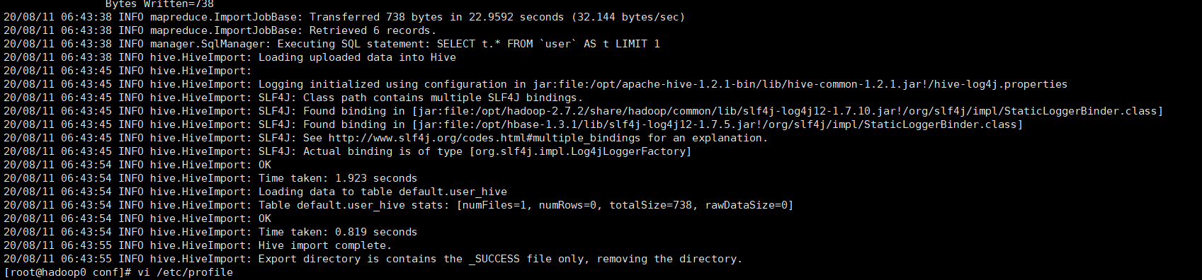 HiveImport: Missing Hive Execution Jar: /opt/apache-hive-1.....和Hive exited with status 1-CSDN博客