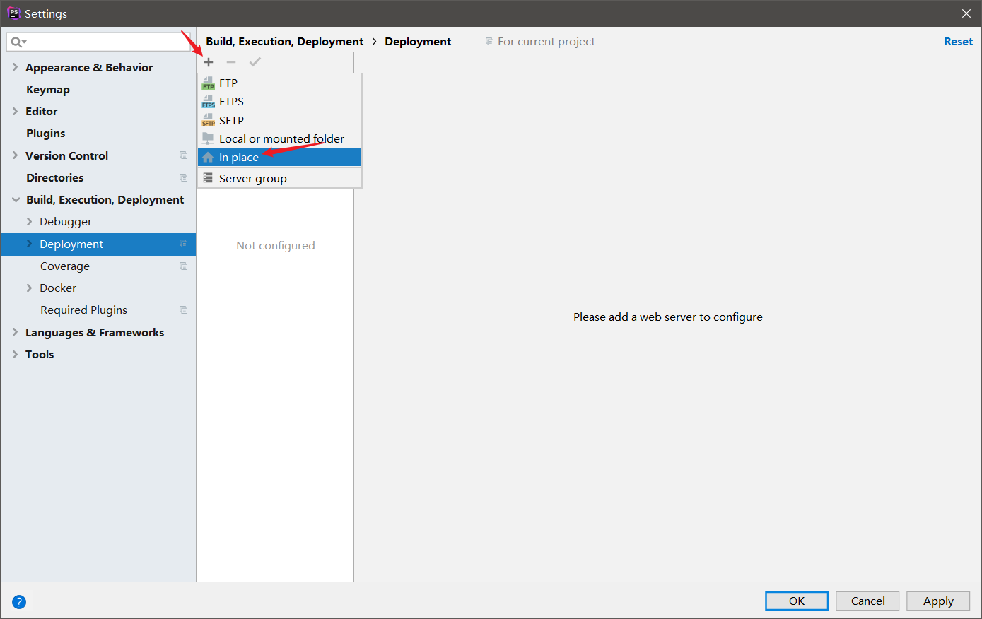 PhpStorm 修改默认端口号63342_向来萧瑟也无畏的博客-CSDN博客_63342 phpstorm