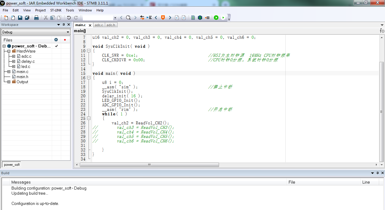 STM8学习笔记---ADC多通道采样遇到问题及解决方法_多通道输入ad会因为采集不到信号吗-CSDN博客