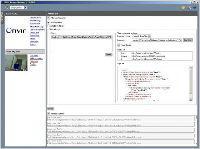 EdgeX（6）摄像头配置 onvif之后使用，onvif device test tool(ONVIF测试工具) 进行测试，了解相关接口 ...