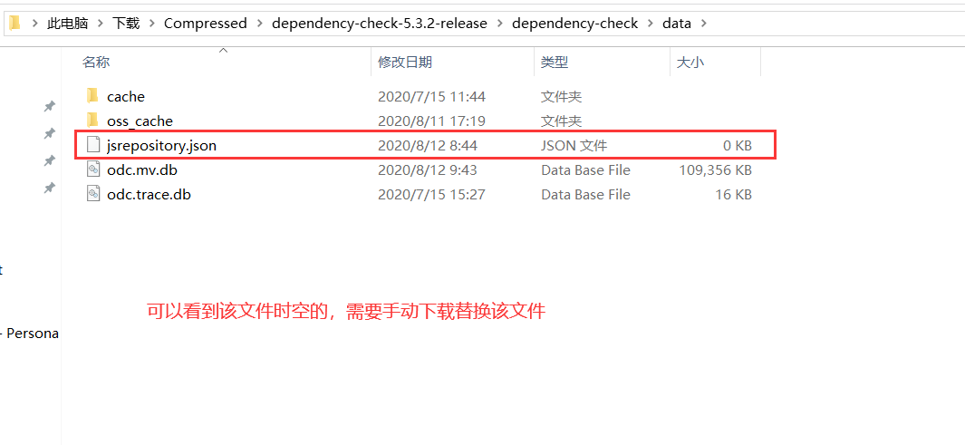dependency-check报错Failed to initialize the RetireJS repo文件解决-CSDN博客