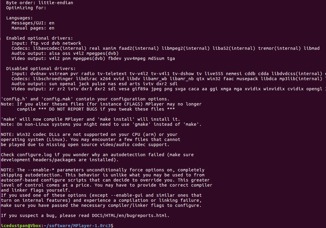 【嵌入式】---交叉编译 移植 Mplayer 到 ARM开发板_嵌入式mplayer的移植与实现_秋知叶i的博客-CSDN博客