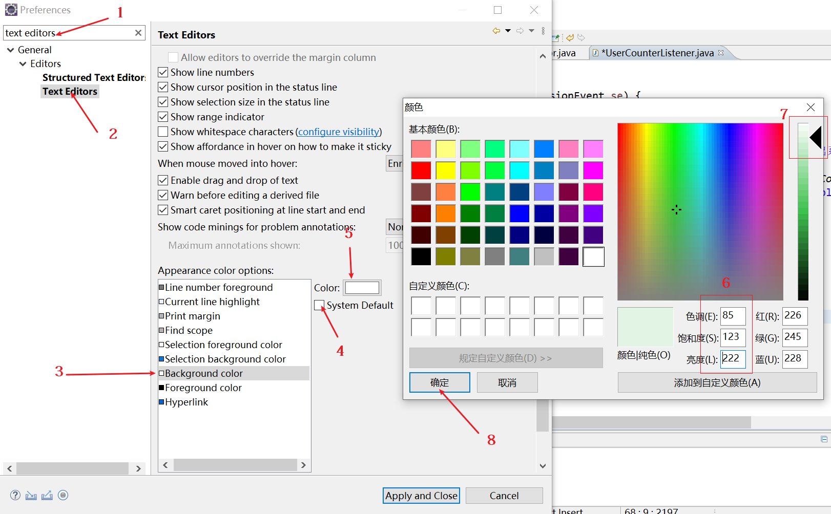 eclipse环境配置汇总，包括设置字体，背景颜色等常用设置的方法_eclipse ide中文字体设置-CSDN博客