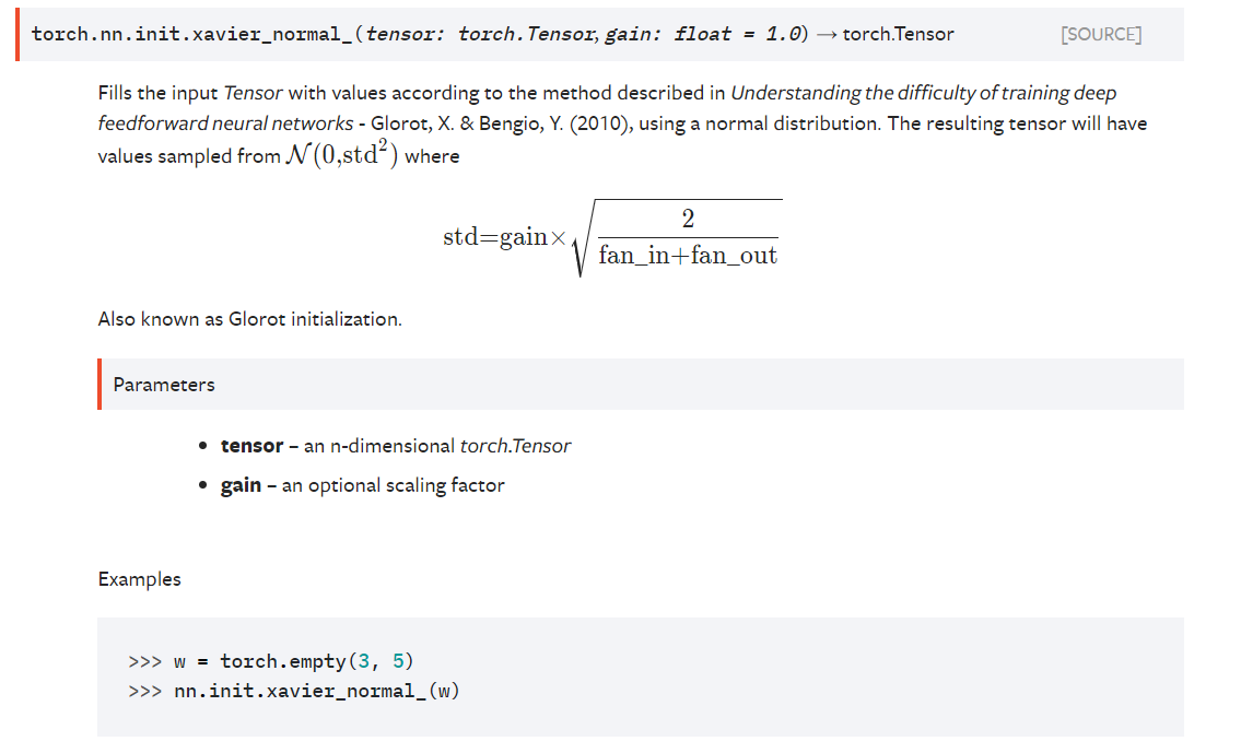 Pytorch 模型初始化_pytorch模型初始化-CSDN博客