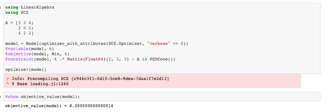 运筹系列49：JuMP解决锥优化问题示例_ecos优化socp-CSDN博客
