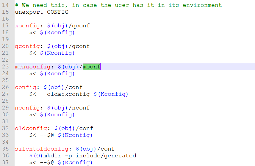 linux make xxxconfig执行过程_make config-CSDN博客
