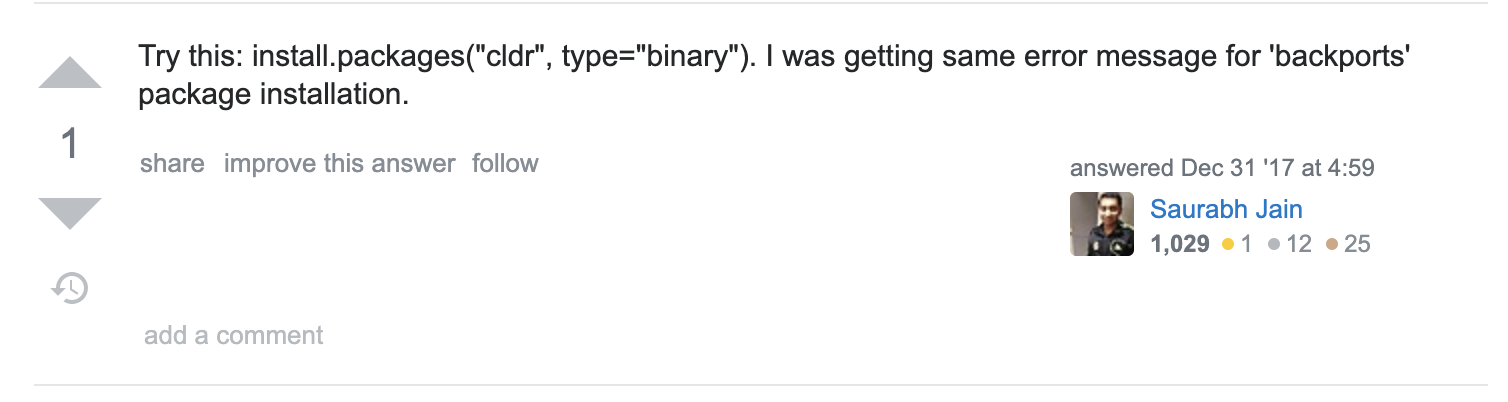 ERROR: compilation failed for package ‘Hmisc’-CSDN博客