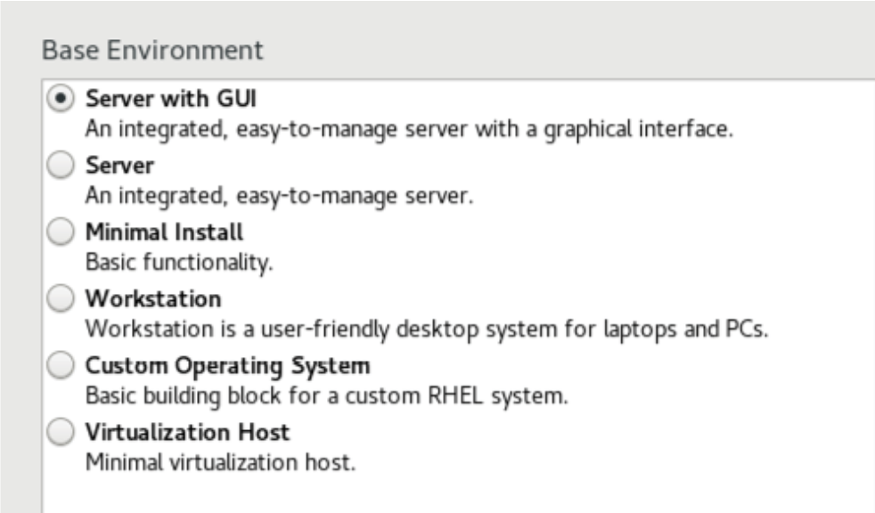 Redhat操作系统中Server with GUI和workstation的区别-CSDN博客
