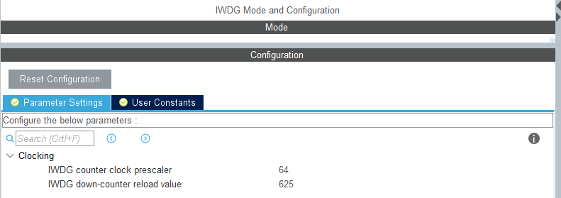 Independent watchdog (IWDG) and window watchdog (WWDG) of STM32CubeMX ...