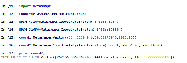 Metashape坐标系统转换 python脚本实现_epsg:32650-CSDN博客