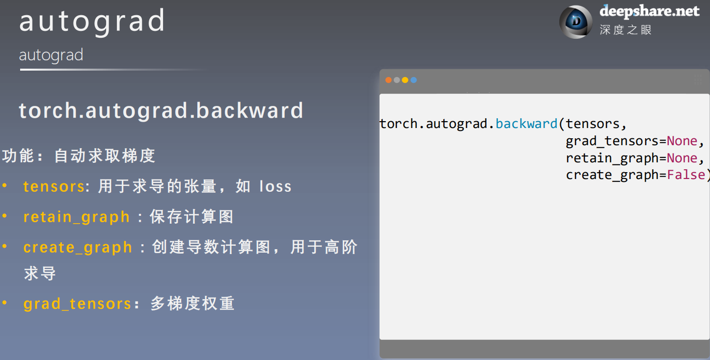 【PyTorch】1.5 autograd与逻辑回归-CSDN博客