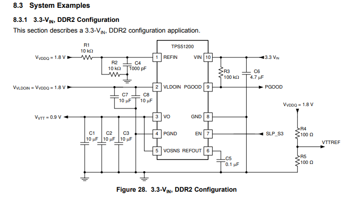 TPS51200DRCR 德州TI具有用于 DDR2、DDR3、DDR3L 和 DDR4 的 VTTREF 缓冲基准的 3A 灌电流/拉电流 DDR 终端稳压器_szrileyH的博客 ...