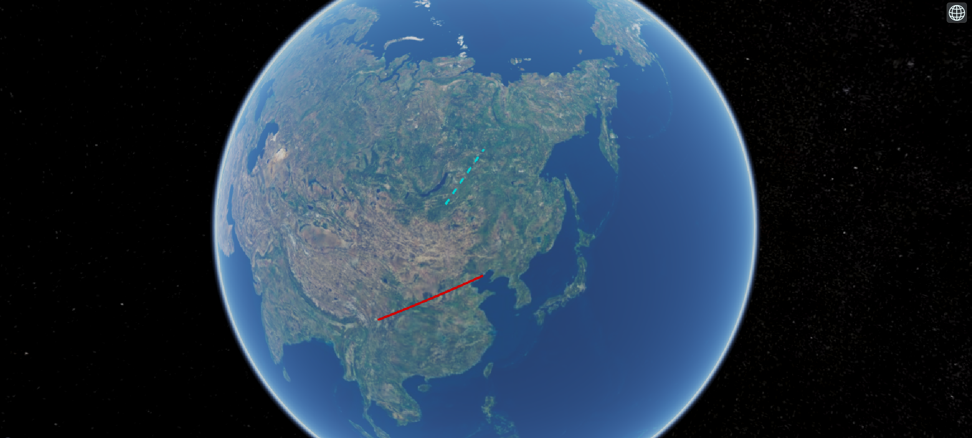 Cesium学习笔记 用primitive画虚线cesium Primitive画线 Csdn博客 