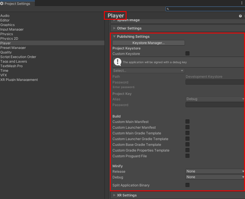 Unity Android 之 应用签名发布 Publishing Settings 中创建和自定义 keystore 的简单方法（内附说明和操作步骤）_keystores dedicated ...
