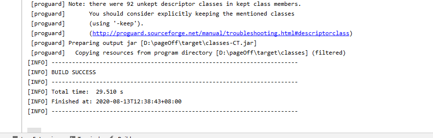 ProGuard基于jdk1.8加SpringBoot加Maven加Mybatis的代码混淆_mybatis proguard-CSDN博客