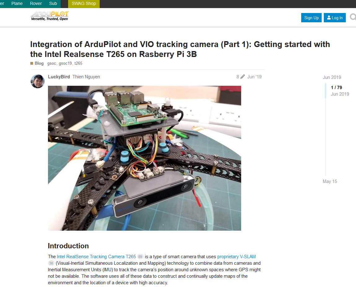 APM/ardupilot官方文档有用T265的详细教程（很可能是初步实现的教程）_t265 apm-CSDN博客