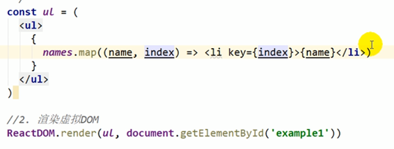 React note3（map列表渲染&元素重新渲染&遍历对象&函数组件&class组件&props&模块化与组件化）_react map 撖 ...