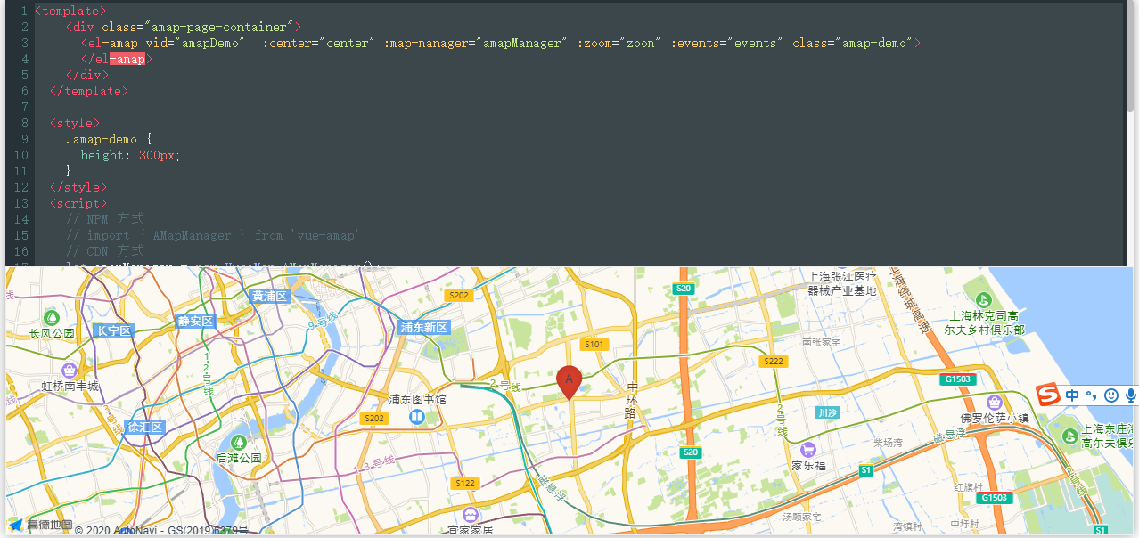 高德离线地图vue-amap的api文档（1）：创建地图，撒点等等_vue-amap官方文档-CSDN博客