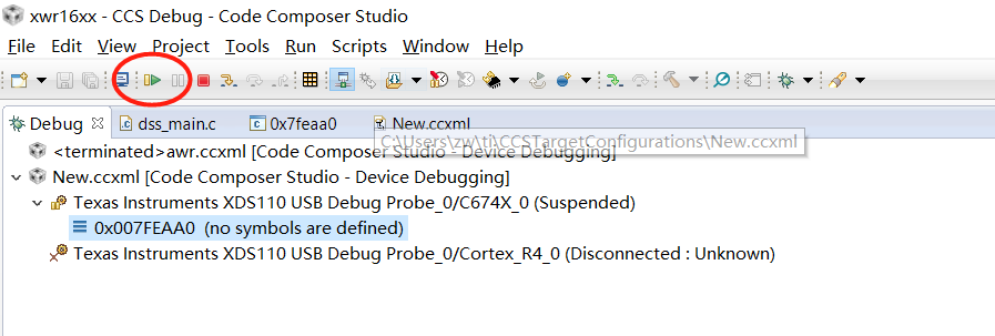 TI AWR1642 学习笔记（2）之用CCS调试官方demo_ti iwr1642官方案例-CSDN博客