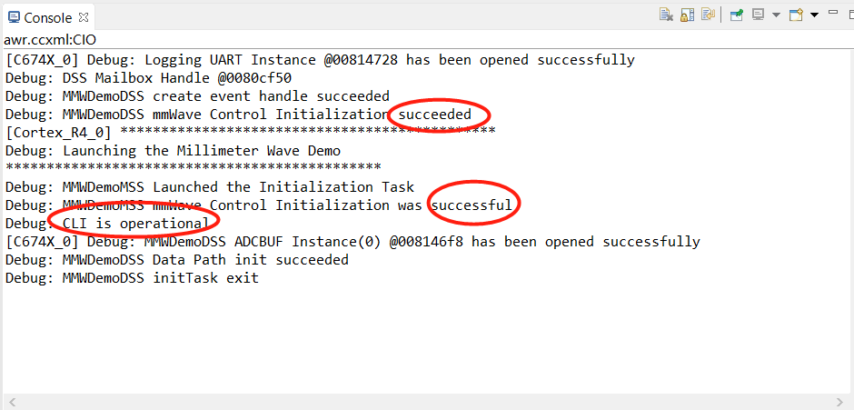 TI AWR1642 学习笔记（2）之用CCS调试官方demo_ti iwr1642官方案例-CSDN博客