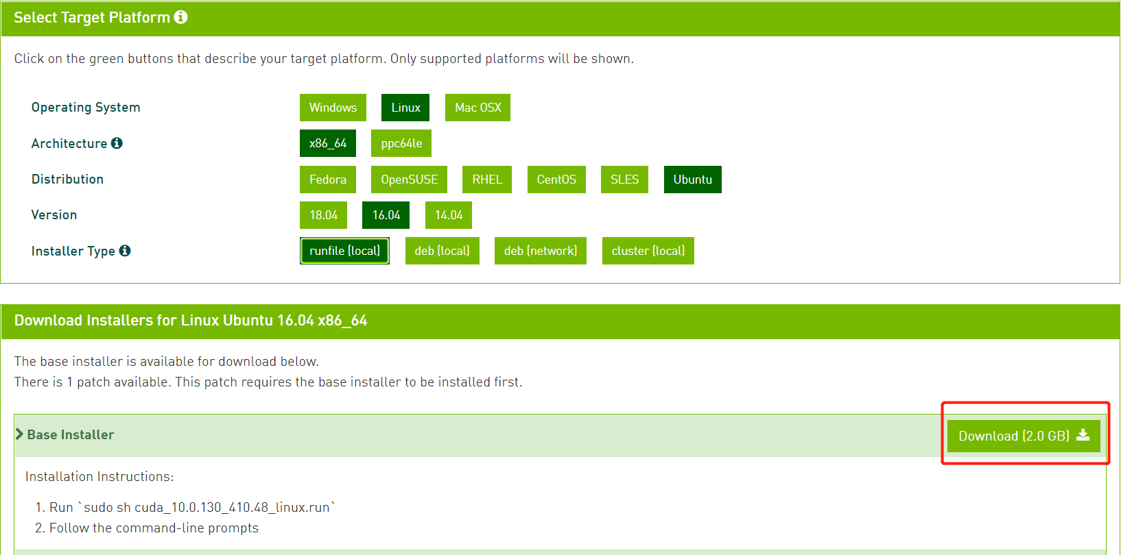 ubuntu16.04 install CUDA, cuDNN GTX 1660Ti - Programmer Sought