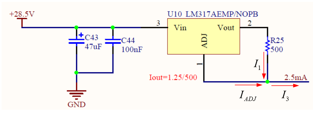 Lm317电压源芯片制作电流源_lm317 adj引脚接模拟引脚-CSDN博客