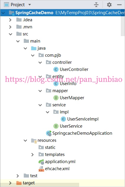 Spring Cache和EhCache实现缓存管理_spring cache ehcache-CSDN博客