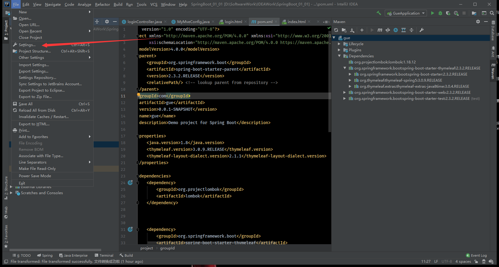 IDEA使用Thymeleaf输入 th: 没有智能提示的全新解决办法（写于2020年8月14日）_jblhtmltothymeleaf-CSDN博客