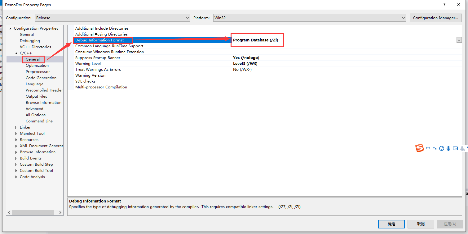 Visual C++ 2015 error: cl: Command line error D8016: ‘/ZI’ and ‘/Gy-’ command-line options are ...