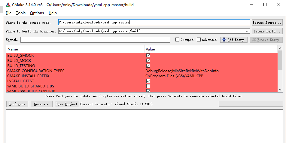 windows c++配置yaml库_yaml-cpp/yaml.h file not found_品品品锐的博客-CSDN博客