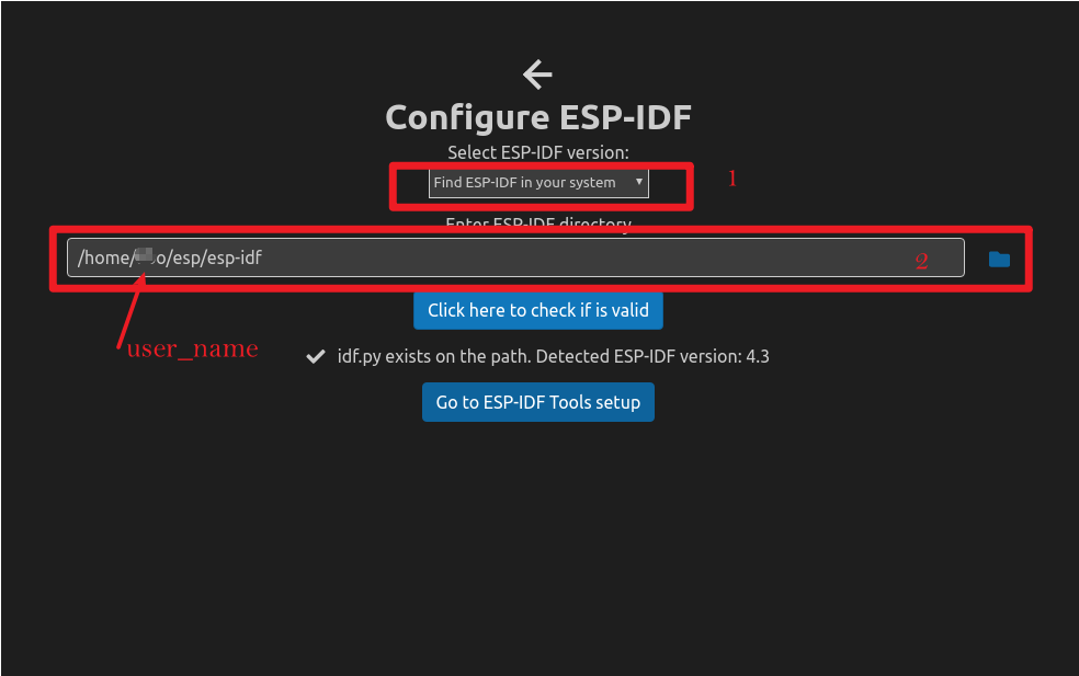 ESP-IDF VSCode 插件配置方法(2)_espidfpath-CSDN博客
