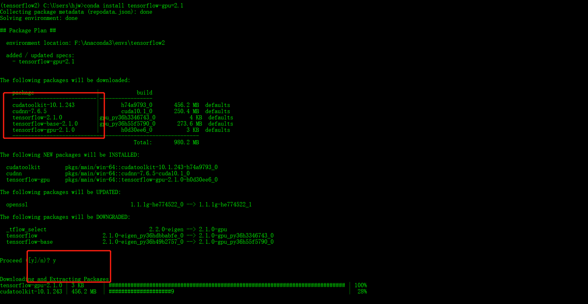Windows10系统在anaconda下安装tensorflow Gpu（cuda Toolkit、cudnn）tensorflow 2150 Cuda Toolkit Csdn博客