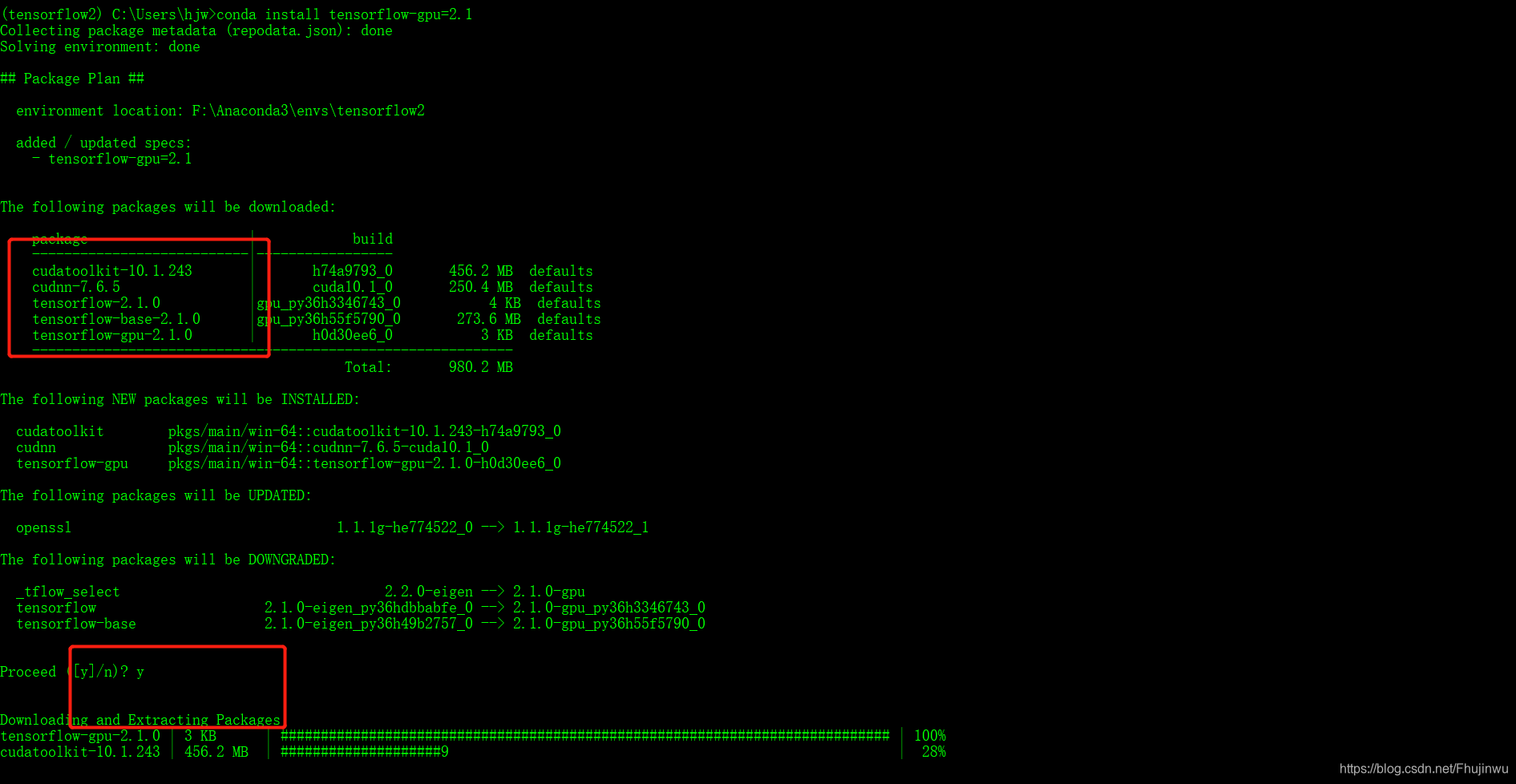 Windows10系统在anaconda下安装tensorflow Gpu(cuda Toolkit、cudnn)tensorflow 2150 Cuda Toolkit Csdn博客