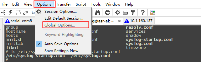 SecureCRT如何自动保存log 并带主机类型和时间