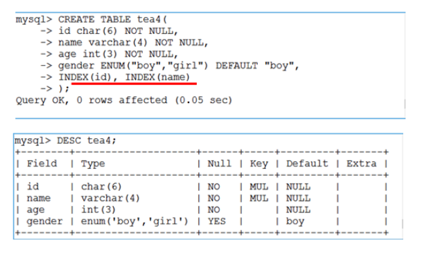 MySql表结构-键值(索引，主键，外键)_表键值-CSDN博客