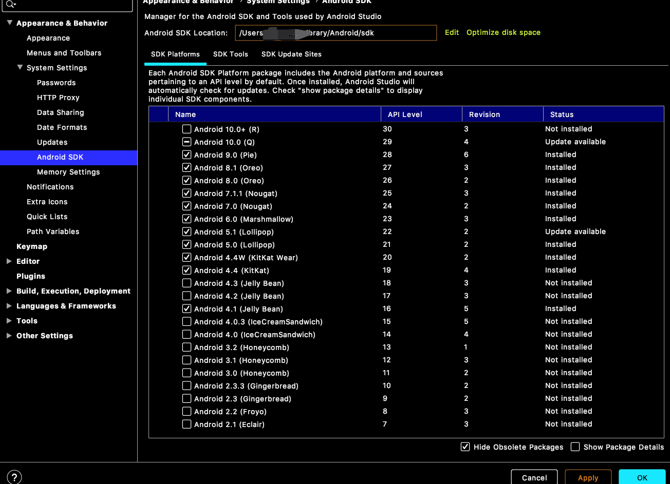 Android版本 API等级 对应关系查看_andrroid api等级在哪看-CSDN博客