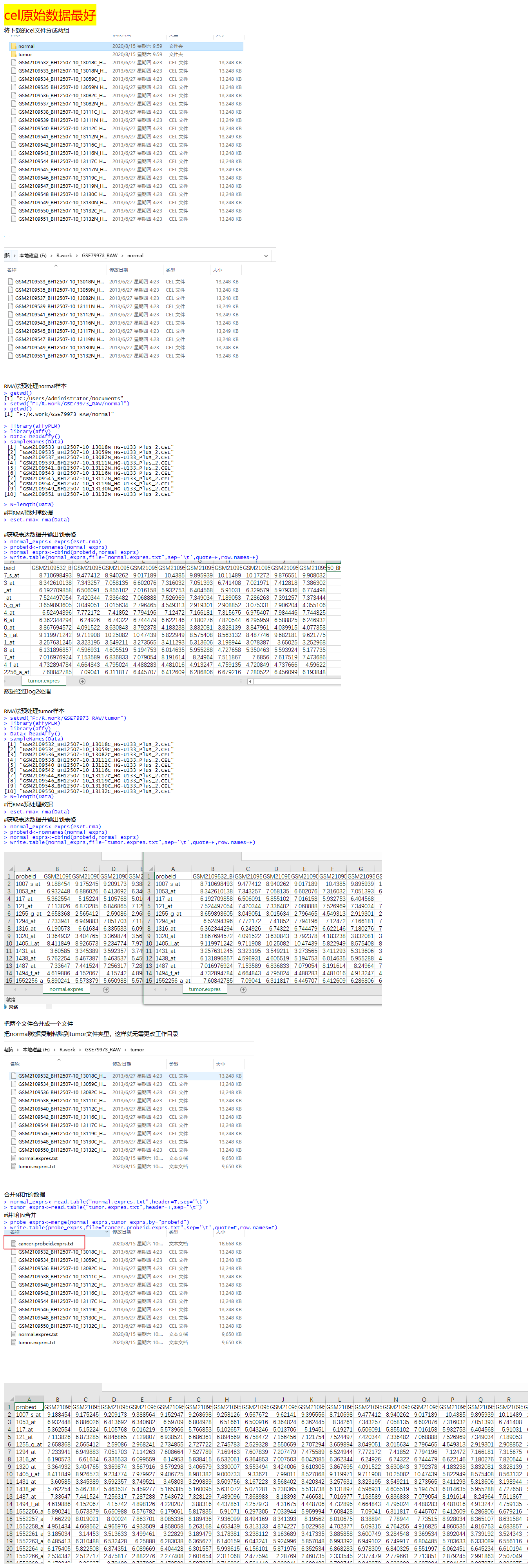 GEO原始数据预处理_geo原始数据处理-CSDN博客
