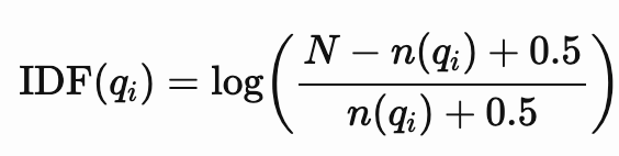 Lucece评分公式OKapi BM25原理解析(中)_bm25 取值范围-CSDN博客